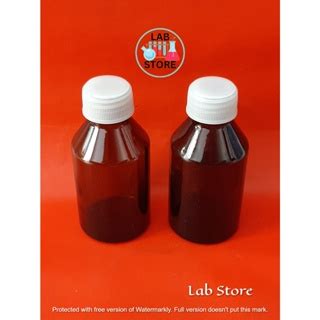 Jual Botol Sirup 60ml Botol Sirup Coklat 60ml Botol Kaca Amber