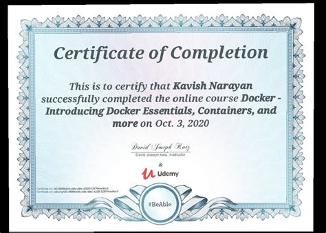 Kavish Narayan On Linkedin Udemyforbusiness Docker Keeplearningkeepgrowing