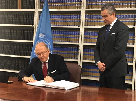 Signing Of Treaty On The Prohibition Of Nuclear Weapons Tpnw On