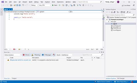 Walk Through Of Features Typescript Analyzer Eslint Prettier