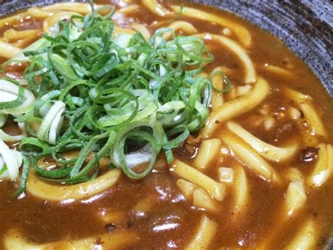 カレーアレンジ♡簡単にカレーうどん By アンパン母さん レシピ カレー アレンジ カレーうどん 食べ物のアイデア