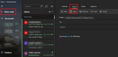 how to insert a table in gmail [easy methods] the nature hero