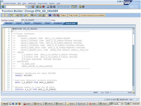Generic Data Source Creation Using Function Module Sapbifreematerial