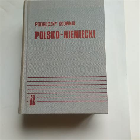 Podręczny słownik polsko niemiecki Legnica Kup teraz na Allegro