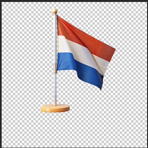 Флаги разных стран на белом фоне Премиум Ai сгенерированный Psd