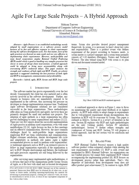 agile for large scale projects a hybrid approach 1 pdf agile software development