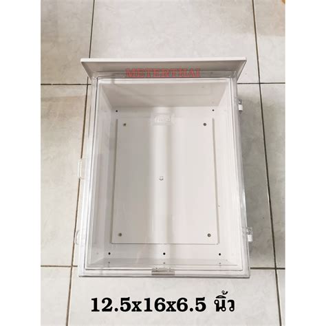 Nano 103cw ตู้พลาสติกกันน้ำมีหลังคาฝาใส Shopee Thailand