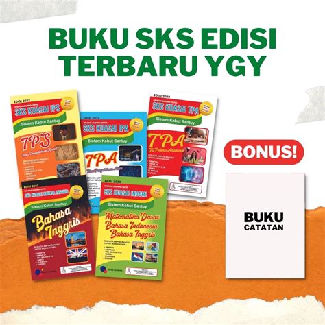 Jual Buku Sks Terbaru Kuasai Ips Ipa Matematika Tpa Tps Bahasa Inggris
