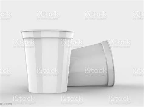 프로 모션 경기장 컵에 대 한 브랜딩 빈 고를 조롱 3d 렌더링 그림입니다 0명에 대한 스톡 사진 및 기타 이미지 0명