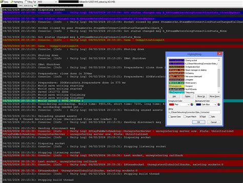 Monitoring Vh Game And Server Logs On Windows With Baretail Valheim