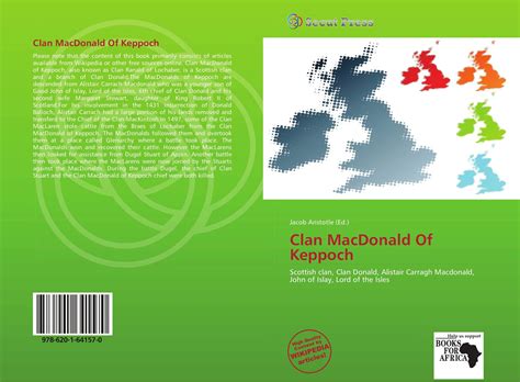 Clan Macdonald Of Keppoch 978 620 1 64157 0 6201641572 9786201641570