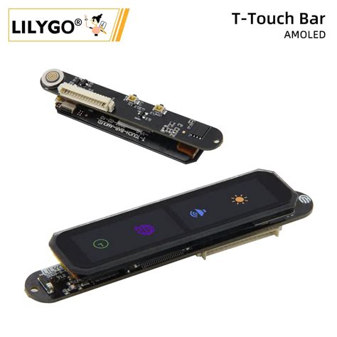 Lilygo® T Touch Bar Amoled Esp32 S3 터치 디스플레이 바 개발 보드 Esp32 S3r8 무선 모듈