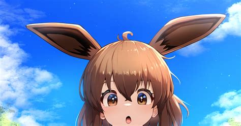ポケモン ポケモンブイズ擬人化 白狐のイラスト Pixiv