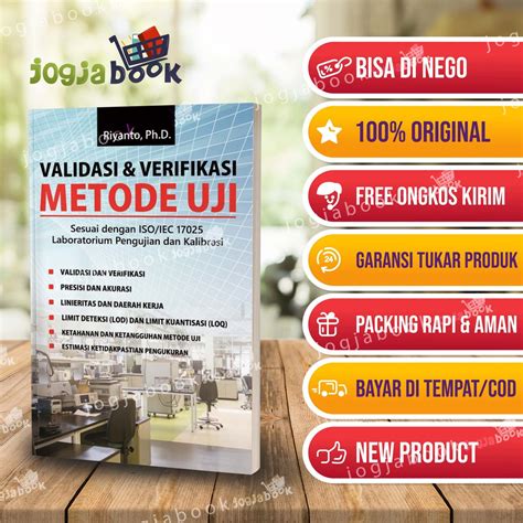 Jual Buku Validasi And Verifikasi Metode Uji Shopee Indonesia