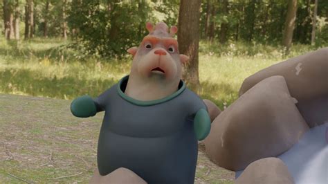 my project for course animating 3d cartoon characters in blender