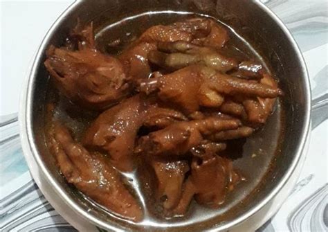 Resep Kepala Dan Ceker Ayam Masak Kecap Protol Oleh Ani Brilian Cookpad