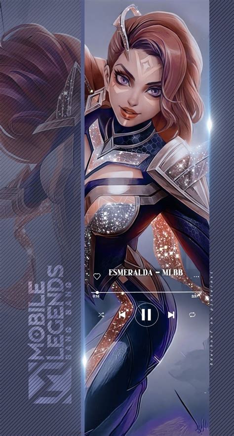 Wallpaper Esmeralda Mobile Legends Aesthetic Desain Karakter Game