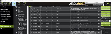 Initial Values For ATC ANG Xxx P I Can T Find Them Mentioned In The Tuning Guide Copter 4 4