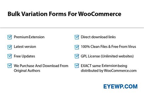Bulk Variation Forms Extension V 1 6 9 For Woocommerce Plugin For Wordpress The Original Is Not