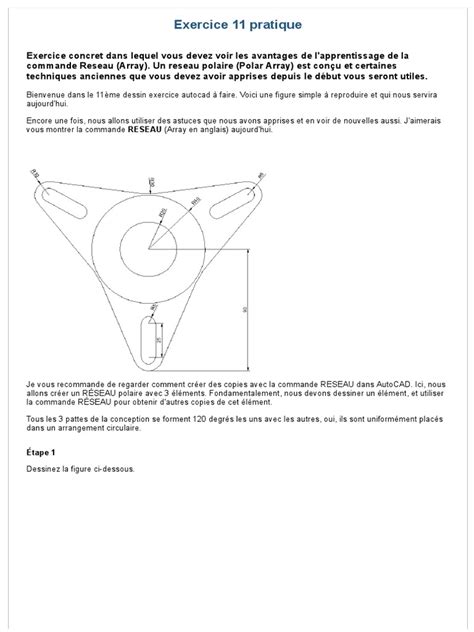 Exercice Autocad 11 Pdf