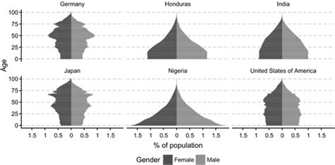 Impoverished Country Population Pyramid