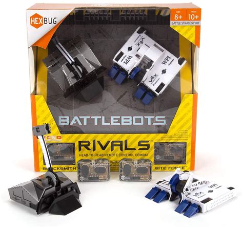 Hexbug Battlebots Rivals 40 Twin Pack Blacksmith Vs Bite Force