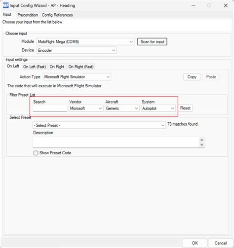 Configuring The Input Mobiflight Documentation