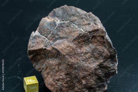 Chondrite Meteorite L6w2 Type Isolated Piece Of Rock Formed As An