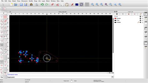 Qcad Tutorial 1 9 Modification