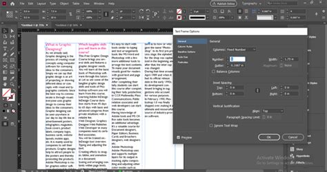 InDesign Columns Learn How To Create And Work With Column