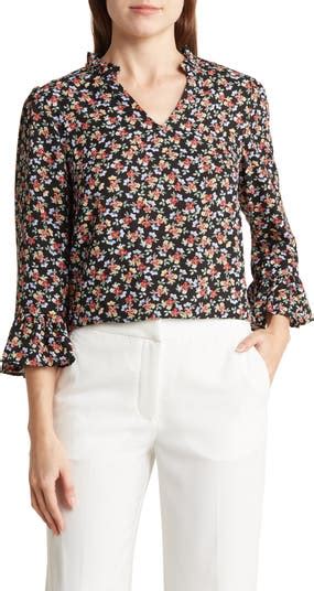 Cece Floral Print Top Nordstromrack