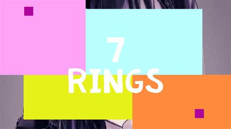 Nightcore 7 Rings Ariana Grande Youtube