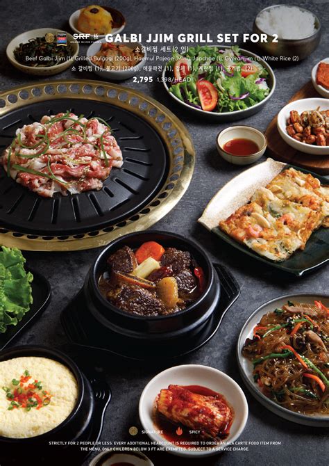 Menu Sariwon Ph Authentic Korean Restaurant In Bgc