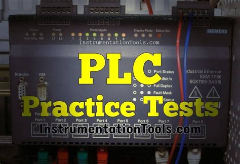 Programmable Logic Controller Practice Tests Plc Plcprogramming