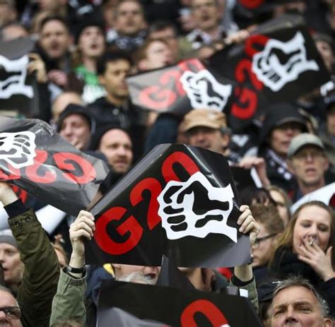 St Pauli Fans Demonstrieren Gegen G20 Gipfel In Hamburg Welt