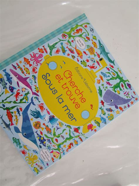 Cherche Et Trouve Sous La Mer Editions Usborne