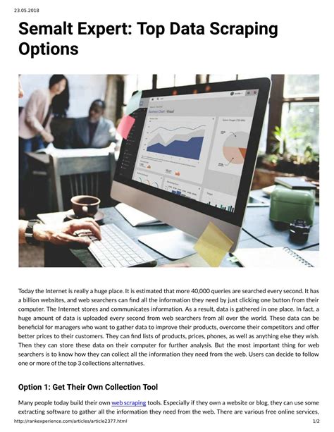 Ppt Semalt Expert Top Data Scraping Options Powerpoint Presentation