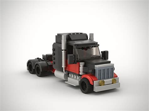 Lego Moc Farm Semi Show Truck By Owstin Rebrickable Build With Lego