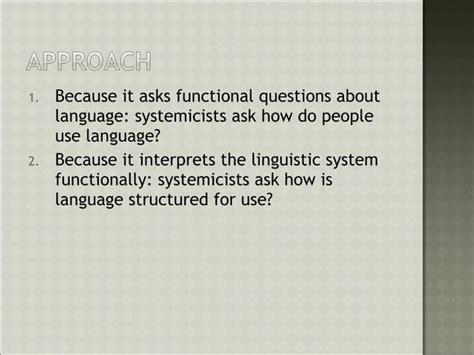An Introduction To Systemic Functional Linguistics