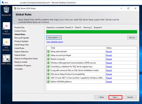 implement sql server high availability and disaster recovery on amazon