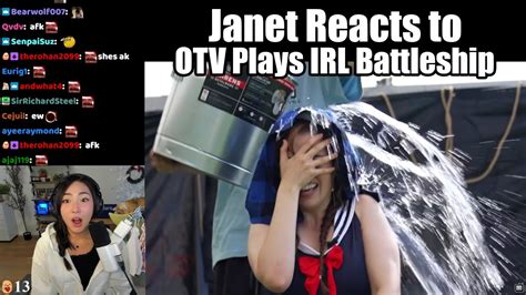 Janet Reacts OfflineTV Plays IRL Battleship XChocoBars YouTube