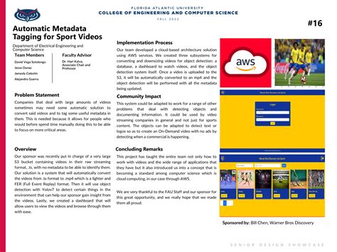 stream video conversion and metadata tagging florida atlantic university