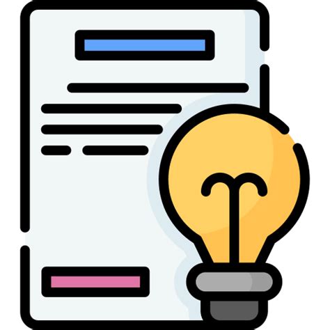 Patent Special Lineal Color Icon