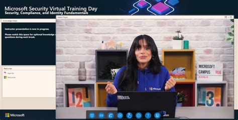 Completed Microsoft Virtual Training Days On Security Compliance And