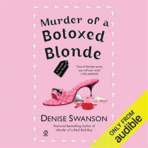 Murder Of A Botoxed Blonde A Scumble River Mystery