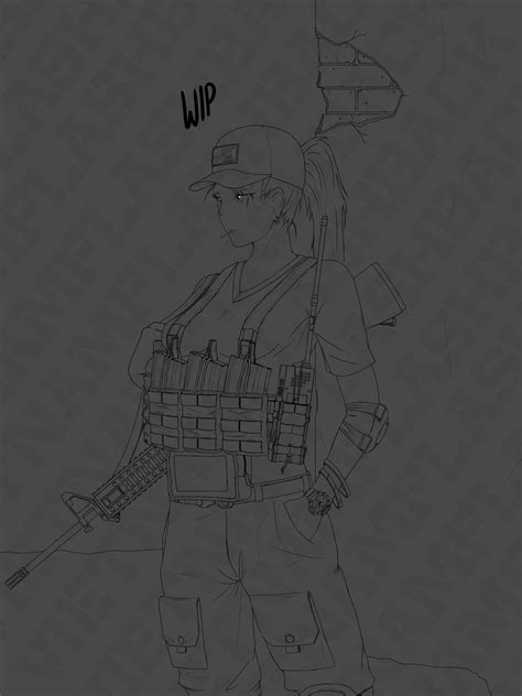 Mercenary Wip By Vflashback On Deviantart