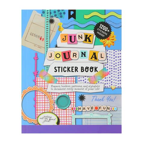 Junk Journal Sticker Book 1200 Stickers 1 Each Delivery Or Pickup