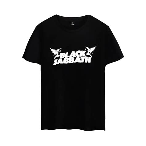 Heavy Metal Music Rock Band Black Sabbath Tshirt Pop Classic Metal