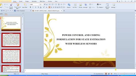 Ieee 2014 Dotnet Power Control And Coding Formulation For State Estimation With Wireless Sensors