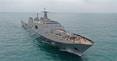 Thai Lancar HTMS Chang LPD 20 000 Tan Defence Security Asia